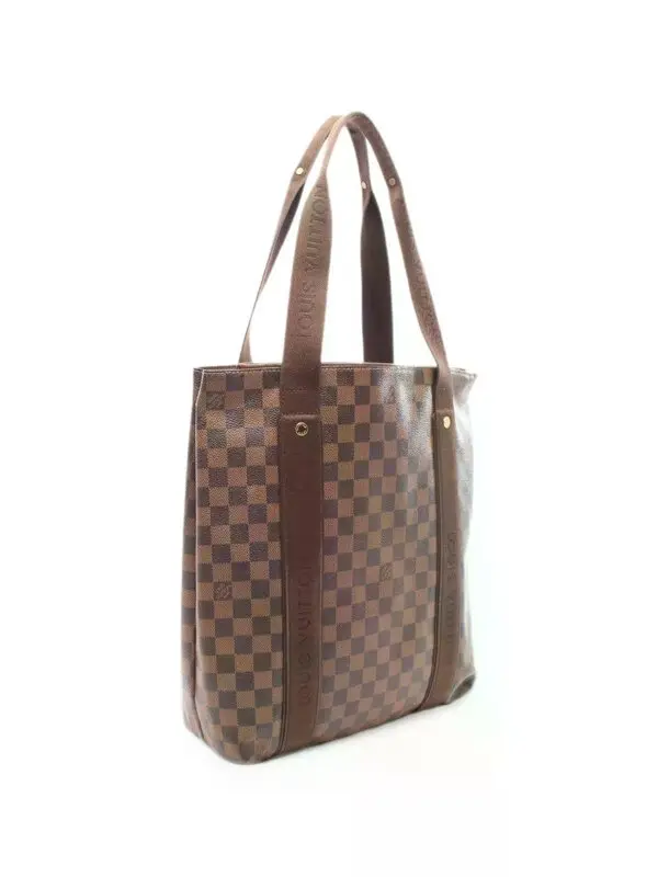 LOUIS VUITTON 2011 Hippopotamus Damier Ebene Tote Bag