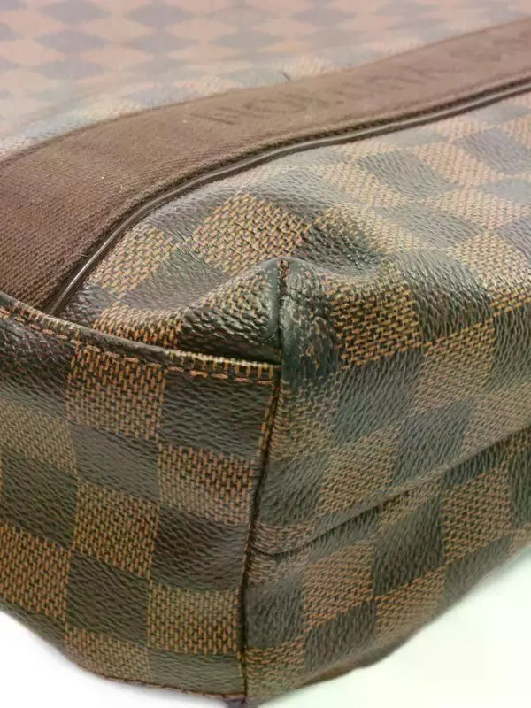 LOUIS VUITTON 2011 Hippopotamus Damier Ebene Tote Bag