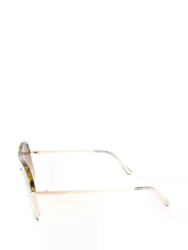 TOM FORD Tortoiseshell-effect Pilot Sunglasses