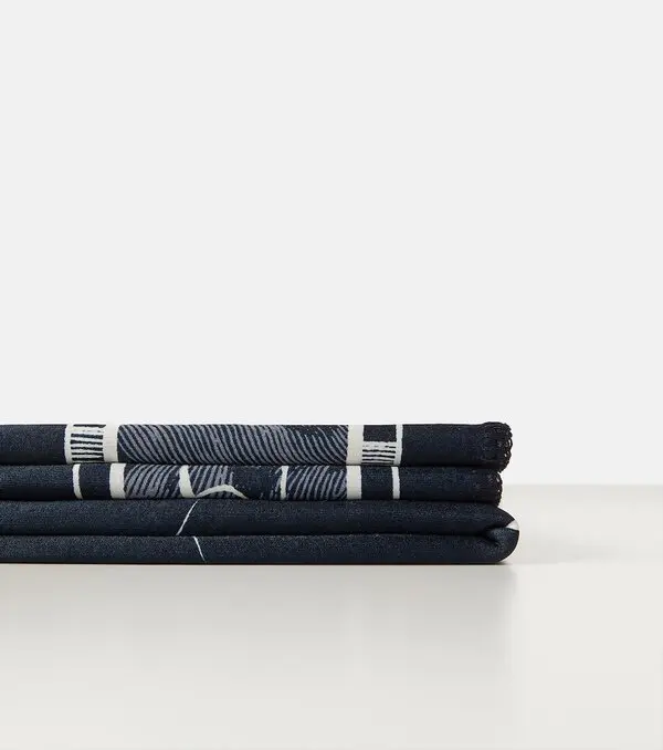 Dolce & Gabbana Zodiaco Silk And Wool Blanket