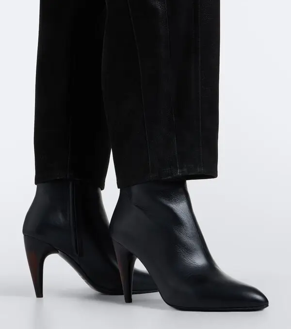 Isabel Marant Étoile Jany Low Leather Ankle Boots