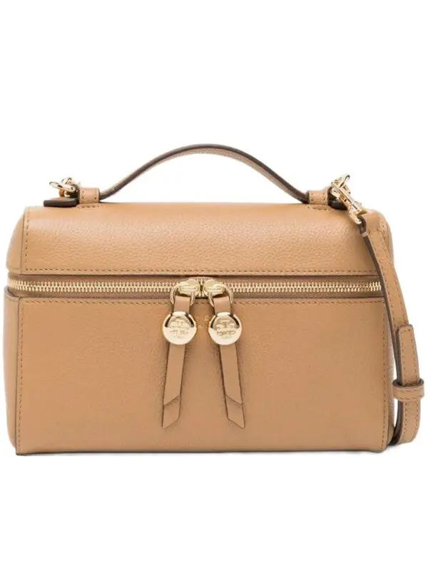 Tory Burch Slim Bag With Handle - Brown