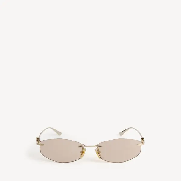 Balenciaga Nano D-frame Sunglasses - Brown