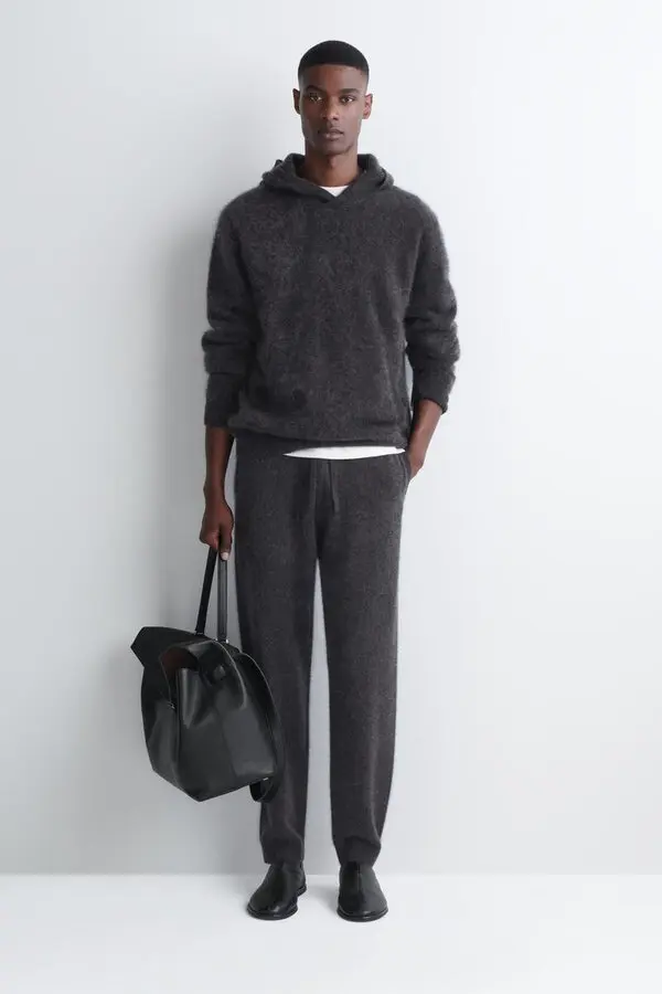 Cos Brushed Pure Cashmere Hoodie