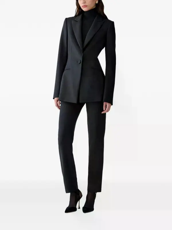 Carolina Herrera Peak-lapel Wool Blazer