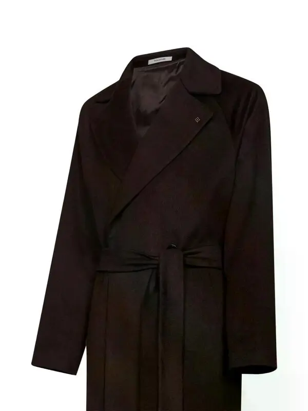 Tagliatore Belted Double-breasted Coat
