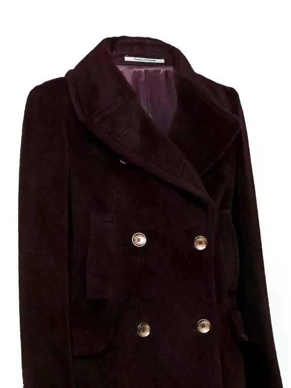 Tagliatore Double-breasted A-line Coat