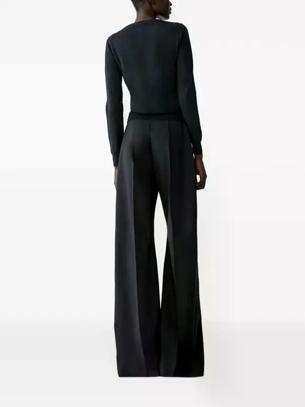 Carolina Herrera Rose-embroidered Sweater