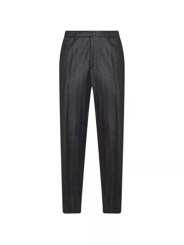 Tagliatore Pinstripe-pattern Tapered Trousers