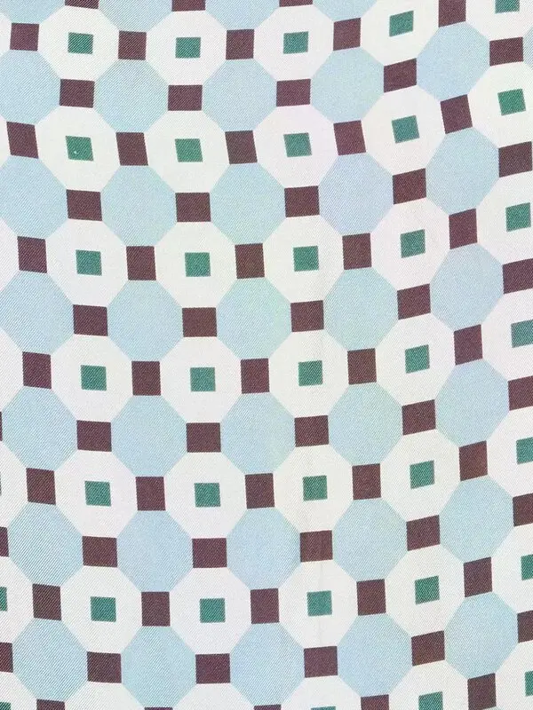 Max Mara Geometric-print Blouse