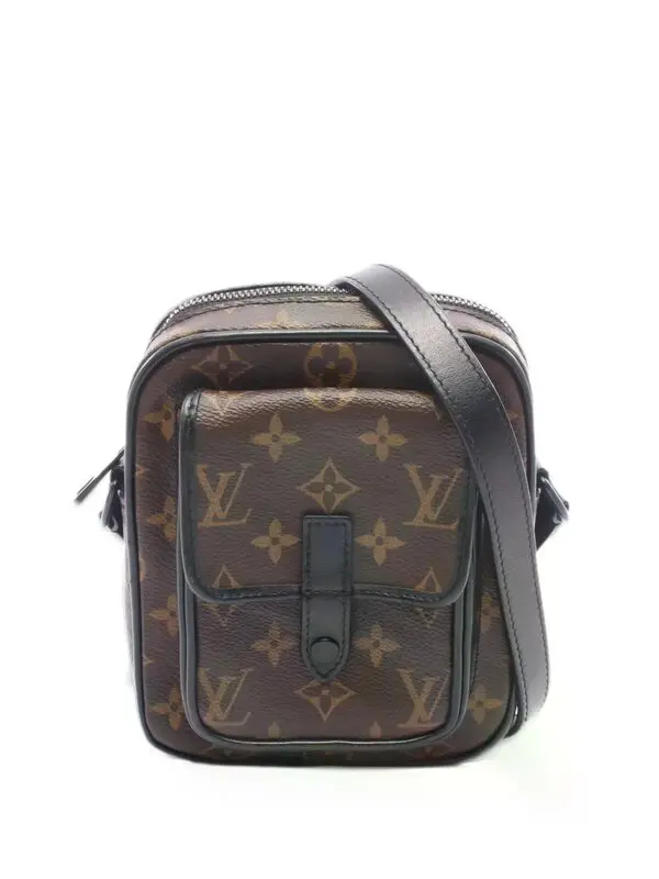 LOUIS VUITTON 2020 Christopher Monogram Macassar Shoulder Bag - Brown