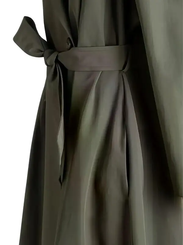 BOSS Belted Double-breasted Trench Coat