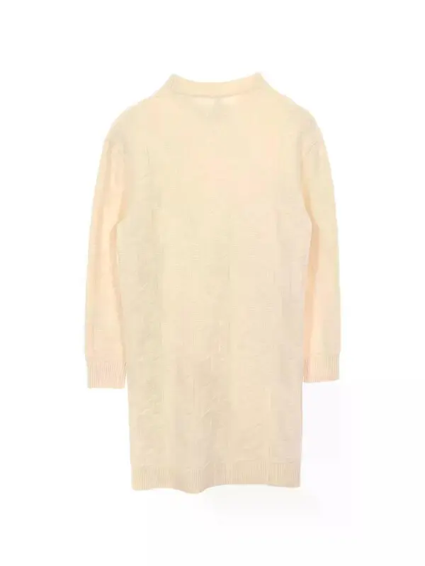 Hermès 2010s H Logo Knit Mini Dress