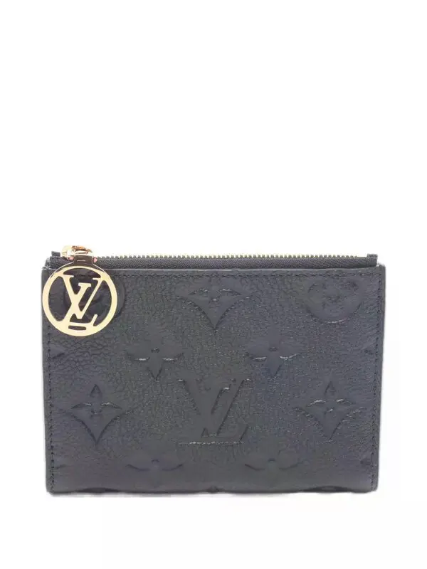 LOUIS VUITTON 2021s Monogram Empreinte Bi-fold Wallet - Black