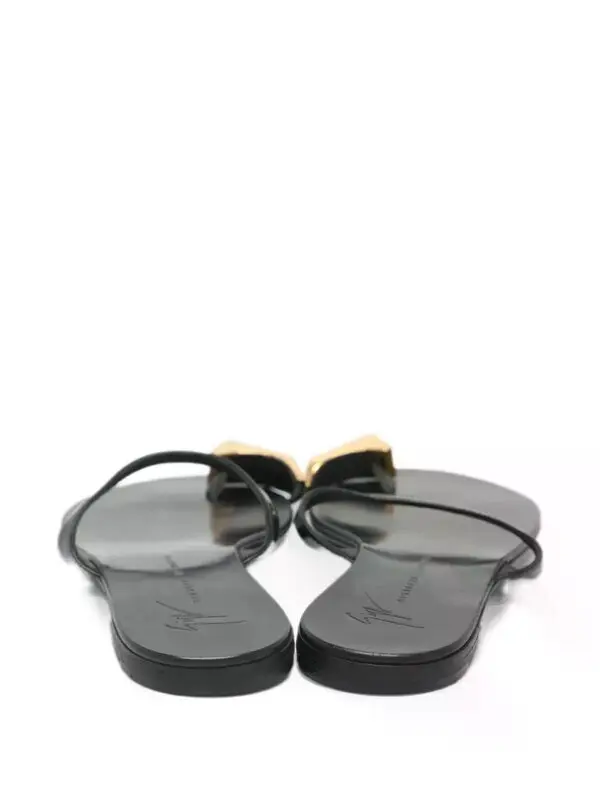 GIUSEPPE ZANOTTI Embellished Toe-ring Sandals