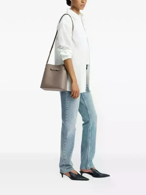 Strathberry Corda Leather Bucket Bag