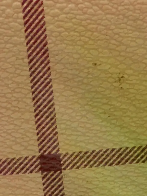 Burberry Haymarket Check Henley Wallet On Chain