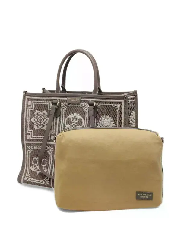 MY BEST BAG FIRENZE Atena Lhasa Patterned Tote Bag