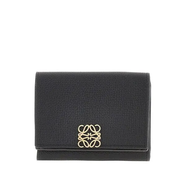 Loewe Anagram' Leather Tri-fold Wallet