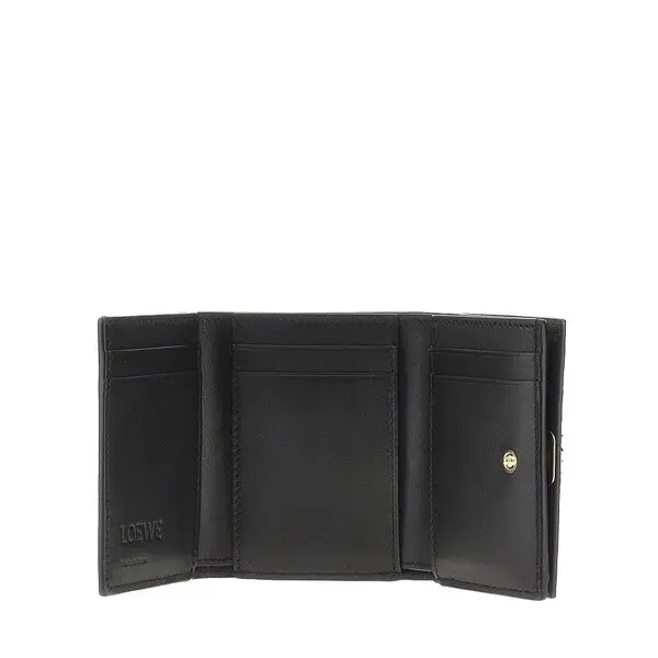 Loewe Anagram' Leather Tri-fold Wallet