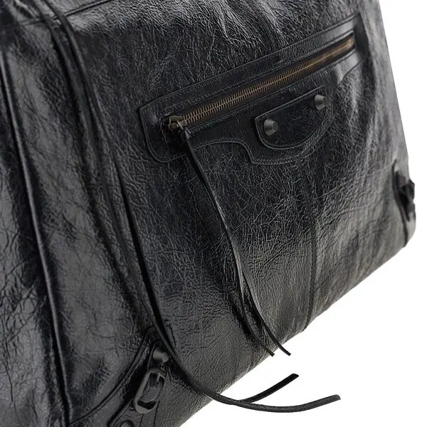 Balenciaga Arena Leather Large 'le City Moto' Bag