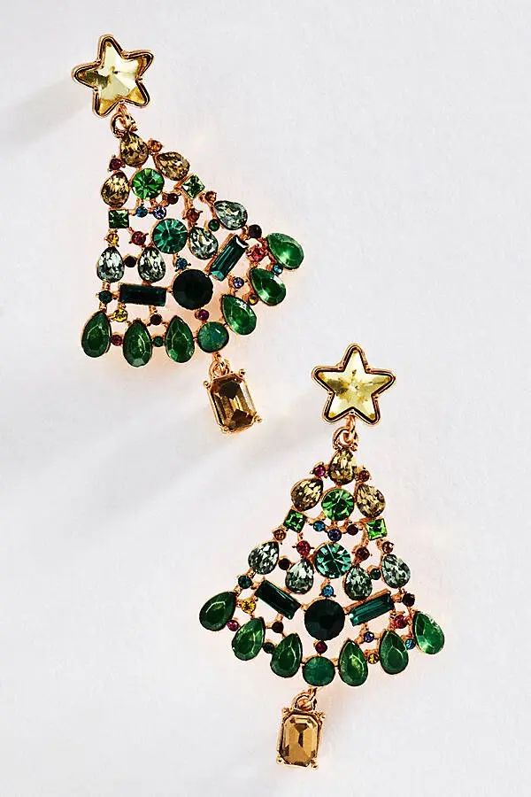 Baublebar Christmas Tree Earrgs