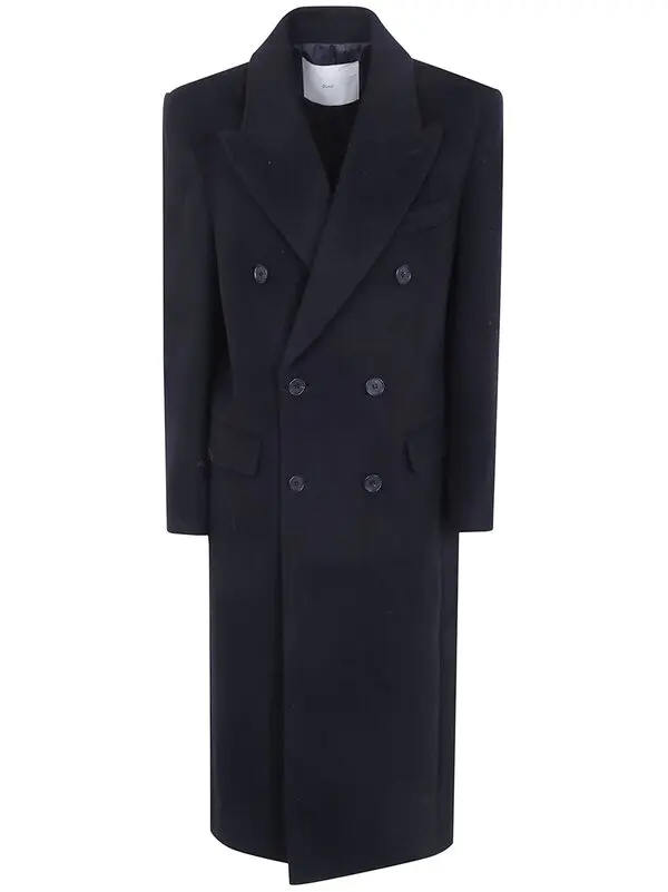 DUNST Double-breasted Coat Udco6d125bk