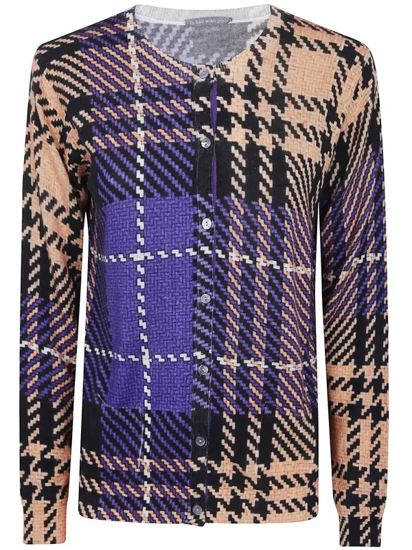 IN BED WITH YOU Printed Cardigan With Pockets