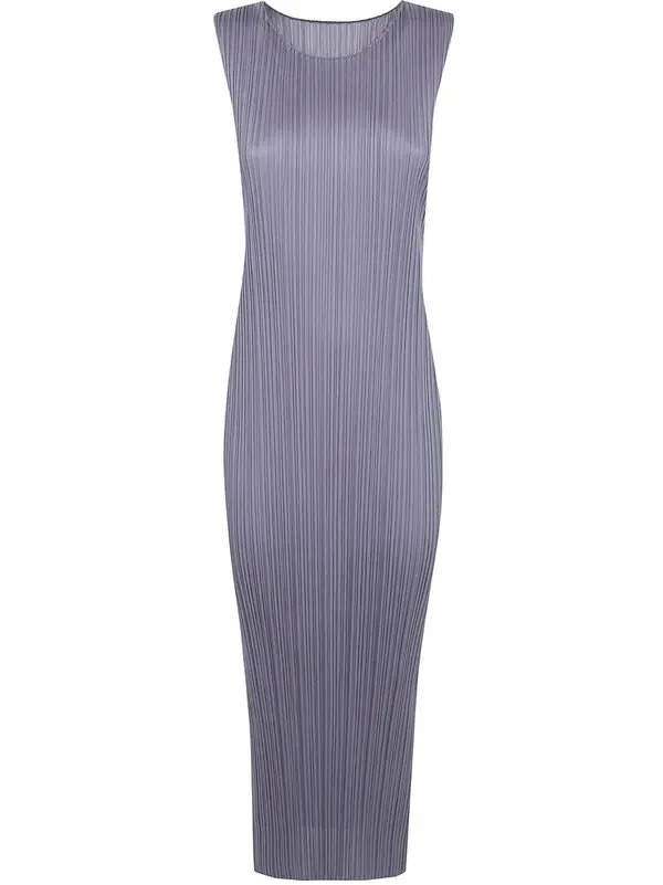 PLEATS PLEASE Dress "basics - Gray