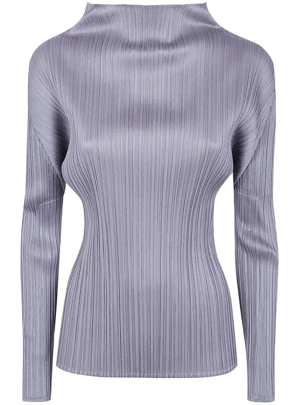 PLEATS PLEASE Long-sleeve Shirt "basics