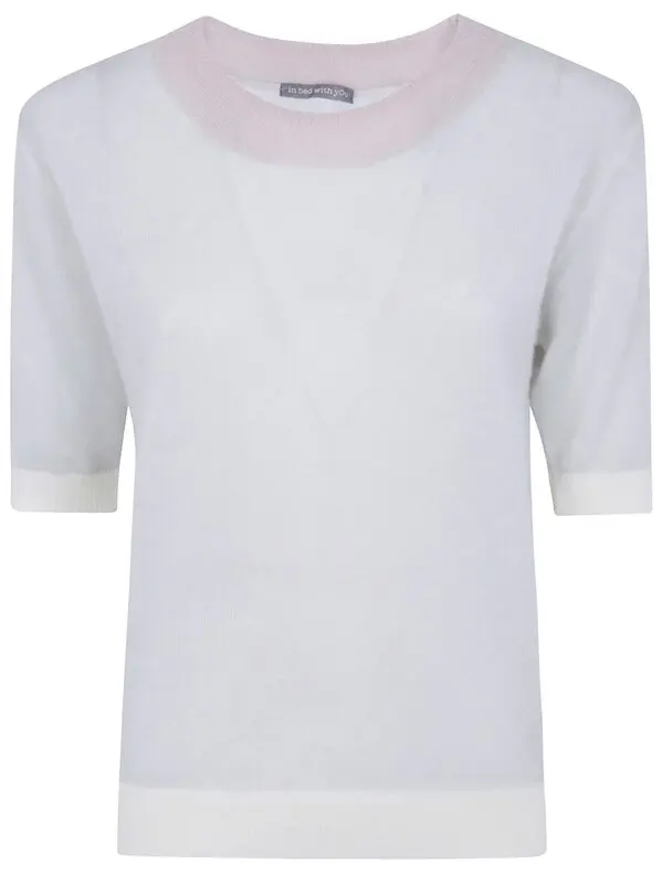IN BED WITH YOU Sweater Round Neck "long Sleeves Round Neck - Multi