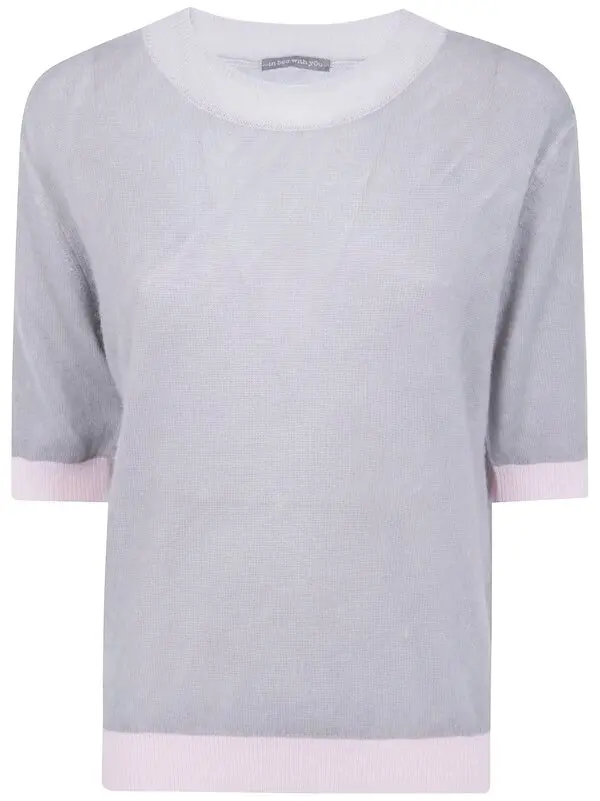 IN BED WITH YOU Sweater Long Sleeves Round Neck - Multi