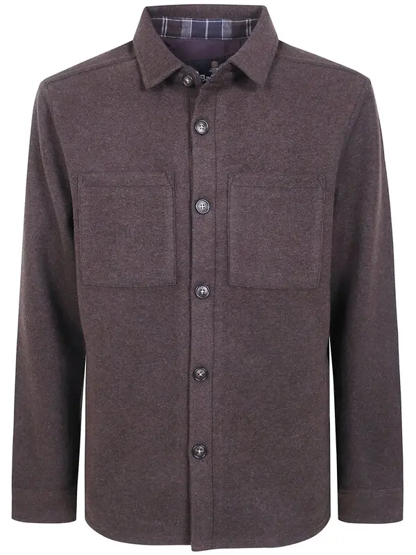 Barbour Overshirt Wool Blend "marltown