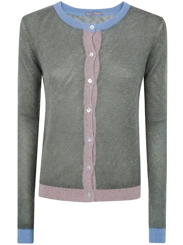 IN BED WITH YOU Cardigan Round Neck "round Neck Cardigan