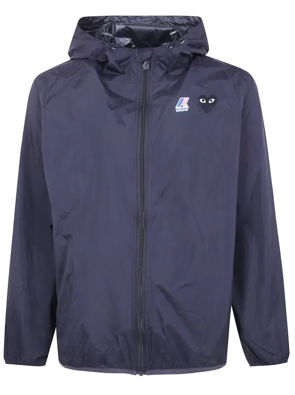 Play Comme Des Garcon Full Zip Jacket "emblem