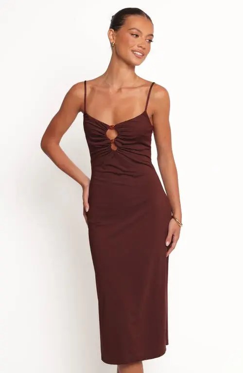 PETAL & PUP Ashy Sleeveless Midi Dress