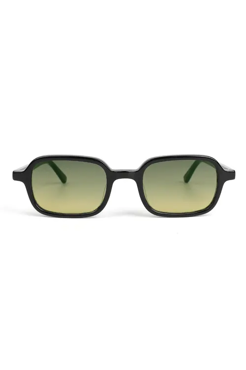 COSSINO Avery 48mm Rectangle Acetate Sunglasses - Green