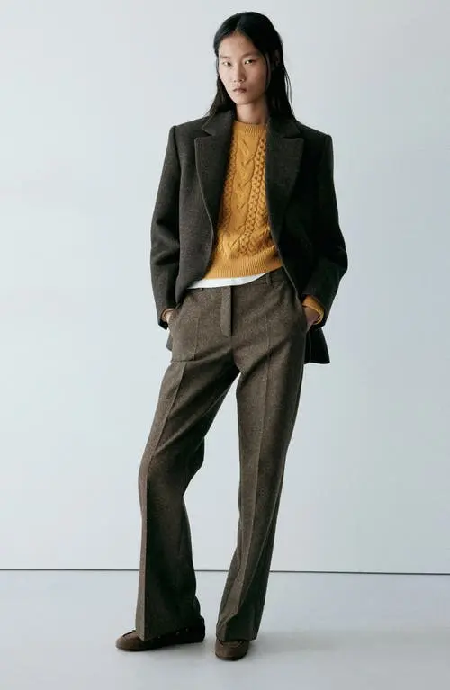 Mango Cable Knit Sweater