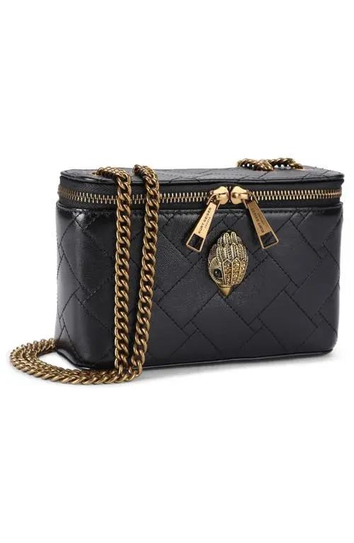 Kurt Geiger Mini Kensington Leather Vanity Crossbody Bag