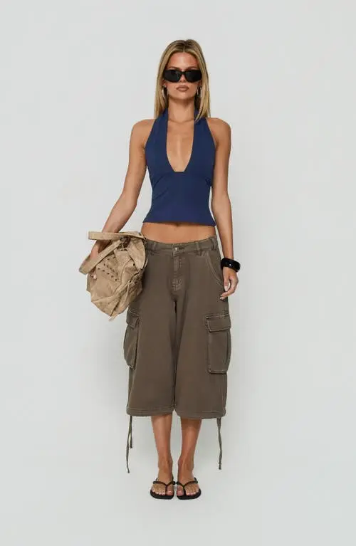 Princess Polly Daily Define Halter Tank Top
