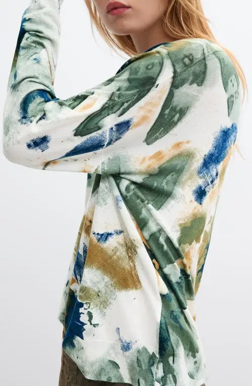 Desigual Printed Graphic Sweatshirt