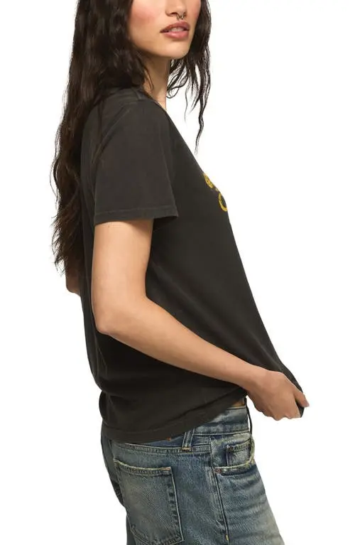Lucky Brand Lucky Rose Moto Graphic T-shirt