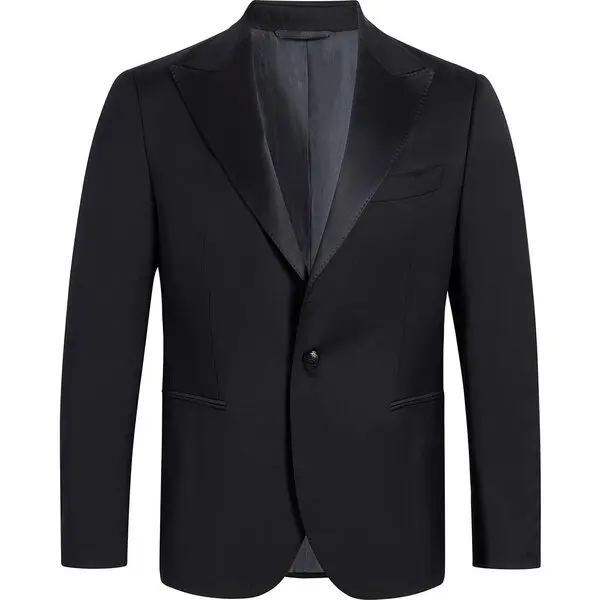 Zanella Chambers Wool Tuxedo Jacket