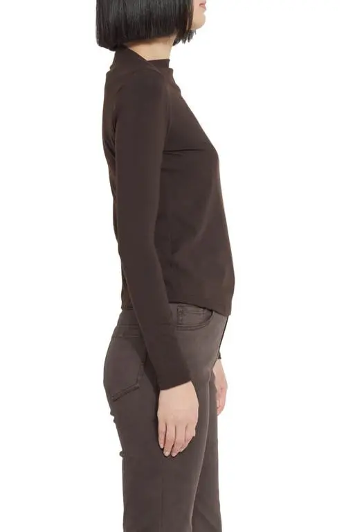 Lyssé Electra Crossed Boatneck Top