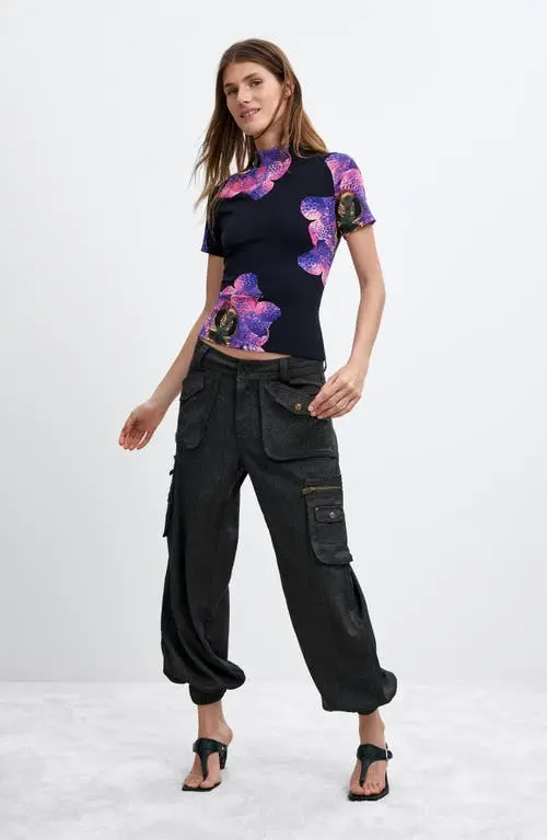 Desigual Lacroix Floral Print T-shirt