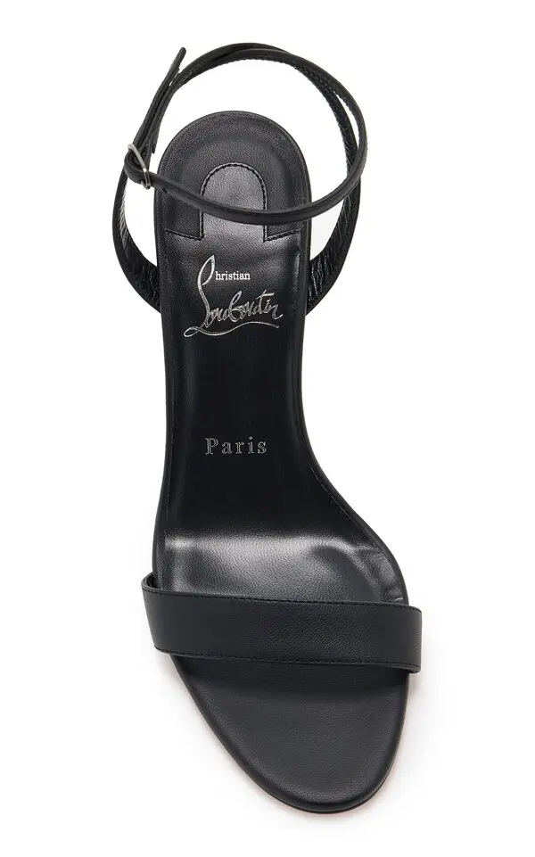 CHRISTIAN LOUBOUTIN Miss Z 80mm Leather Sandals