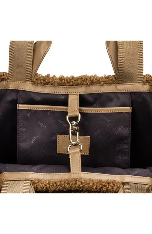 BOSS Palmah Faux Fur Tote
