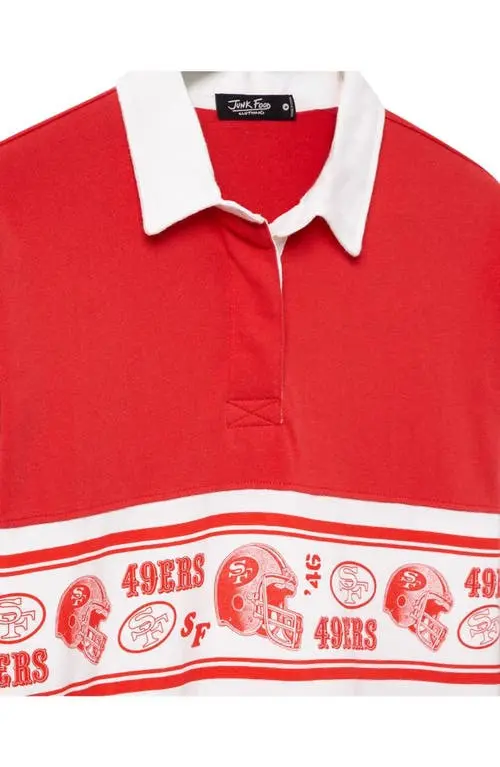 Junk Food San Francisco 49ers Rugby Polo