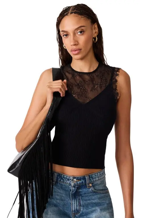 Steve Madden Kourt Rib Sweater Tank