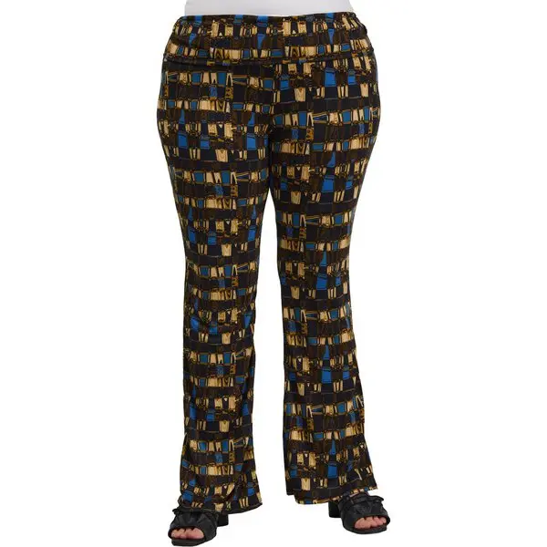 24SEVEN COMFORT APPAREL Elevate Curvy Elastic Waist Pant